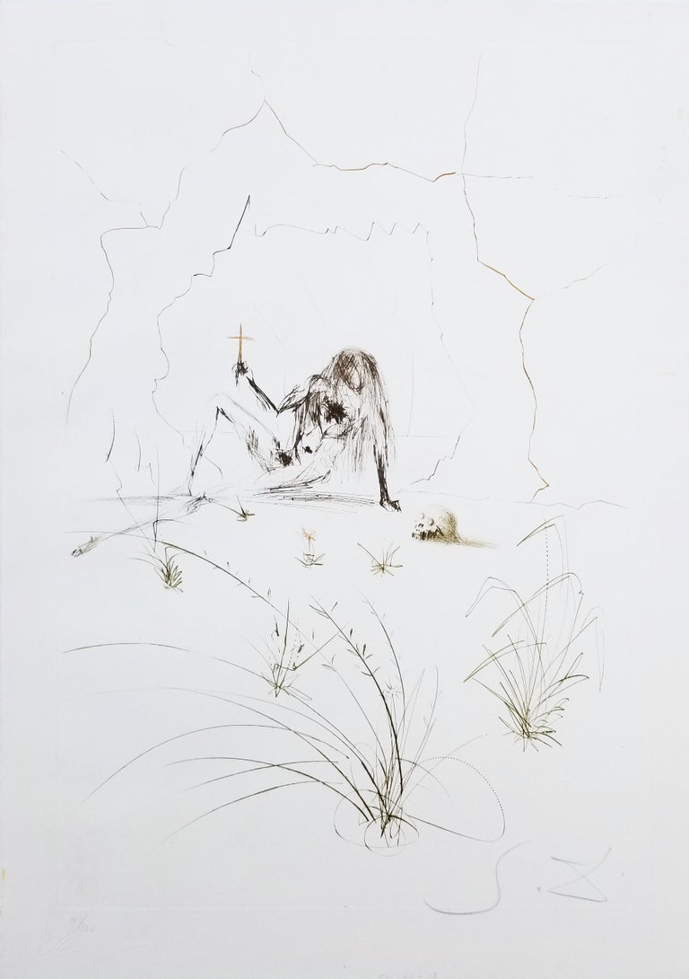 Salvador Dalí­ - Frère Ogrin, l'hermite (Brother Ogrin, the Hermit) For ...