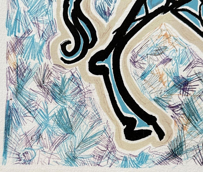 Salvador Dalí­ - Giraffe on Fire - Original Lithograph Hand Signed ...