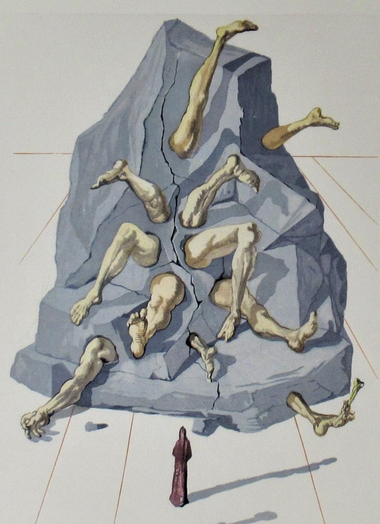 Salvador Dalí­ - Hell Canto 21 at 1stDibs