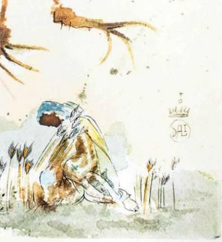 Salvador Dalí­ - Illustration from "Pater Noster" - Lithograph by ...