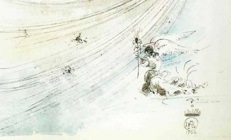 Salvador Dalí­ - Illustration from "Pater Noster" - Original Lithograph ...