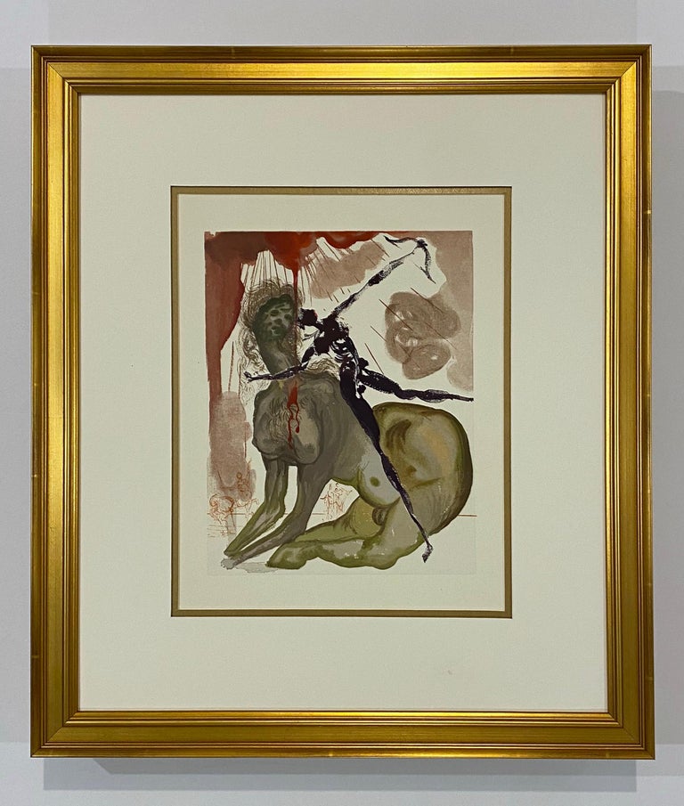 Salvador Dalí­ - Inferno: Canto 12 from The Divine Comedy For Sale at ...