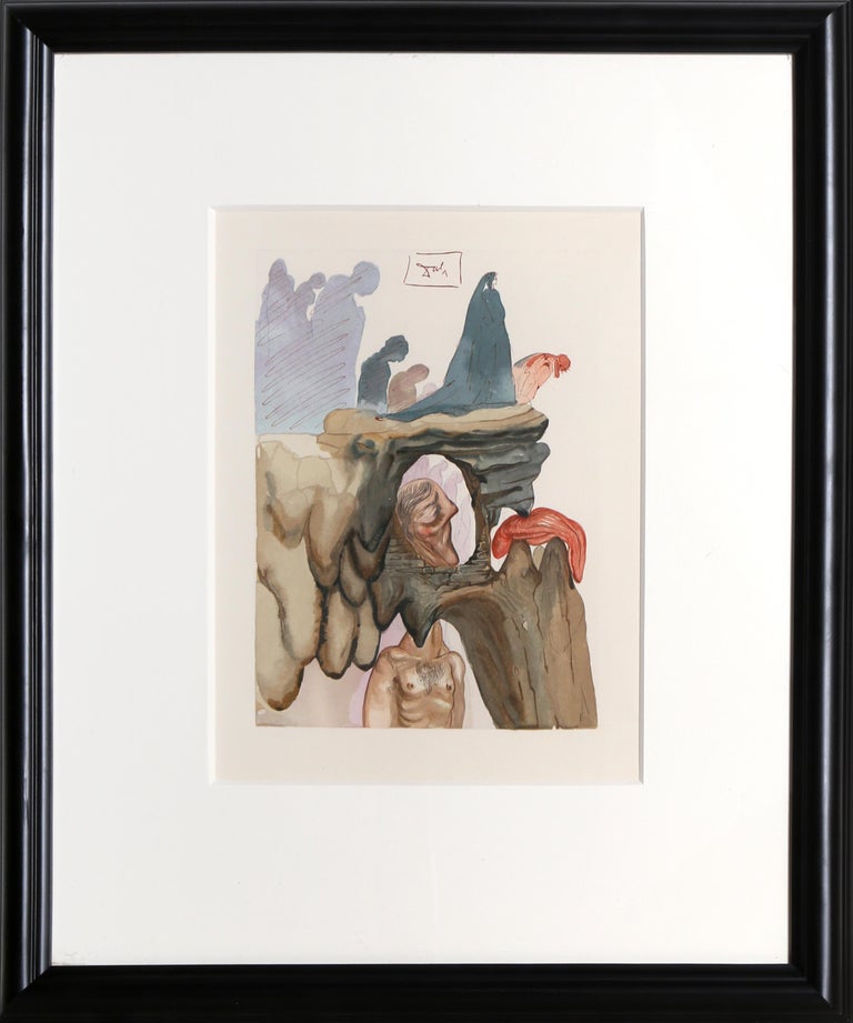Salvador Dalí­ - Inferno Canto 23 from the Divine Comedy For Sale at ...