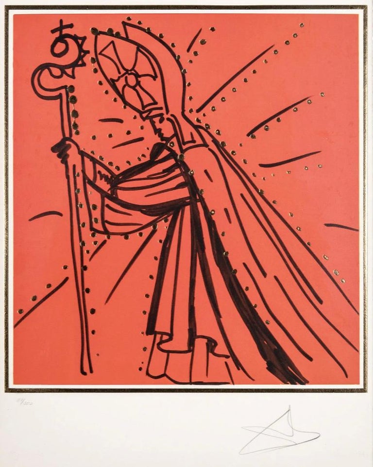 Salvador Dalí­ - James the Lesser , The Twelve Apostles suite (signed ...