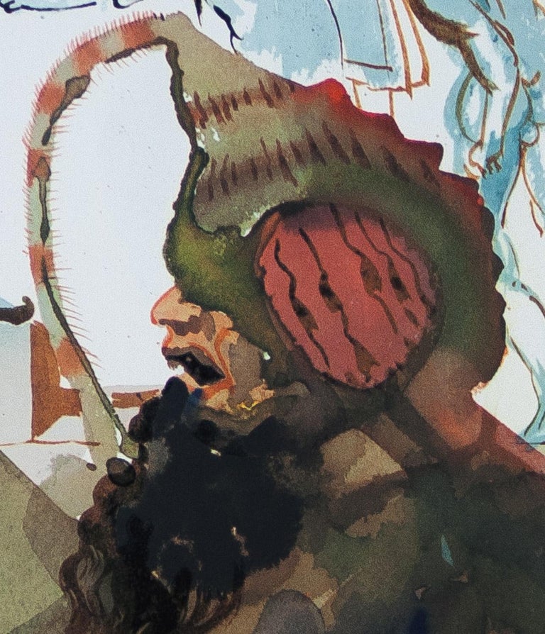 Salvador Dalí­ - Joseph And His Brothers in Egypt from Biblia Sacra by ...