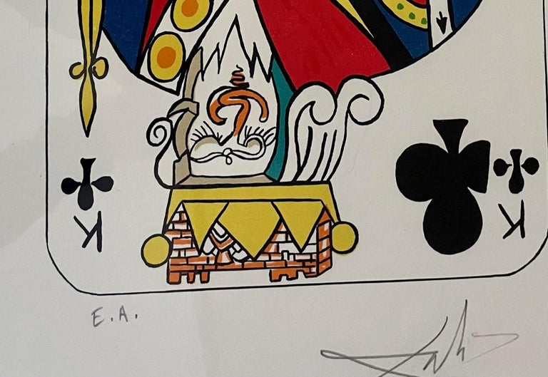 Salvador Dalí­ - King of Spades `- the Perfect Gift at 1stDibs