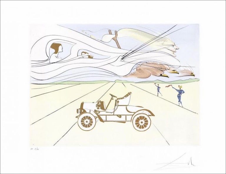 Salvador Dalí­ - L'Automobile (The Automobile) For Sale at 1stDibs