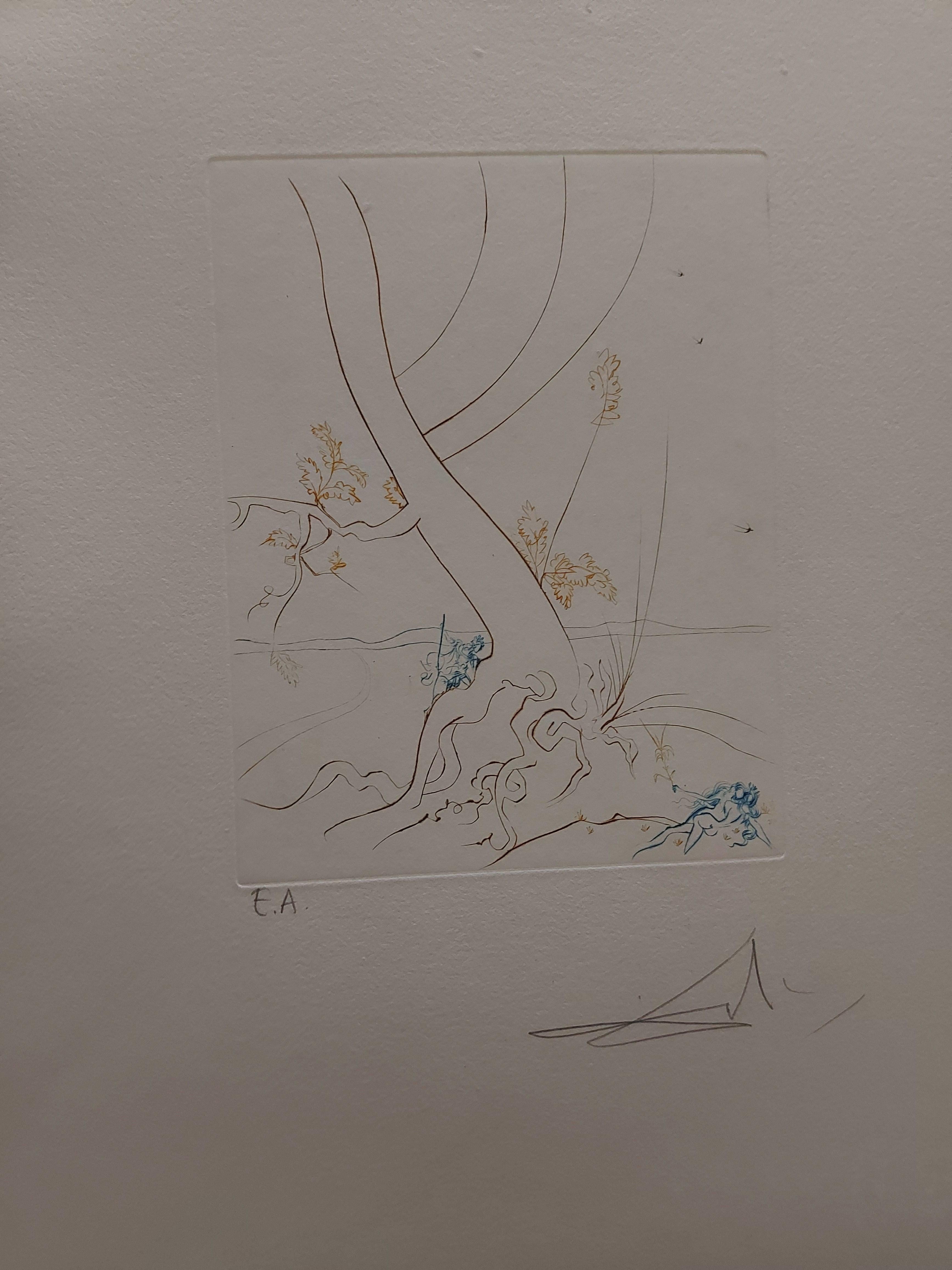 Salvador Dali Tree Of Knowledge - 2 For Sale on 1stDibs