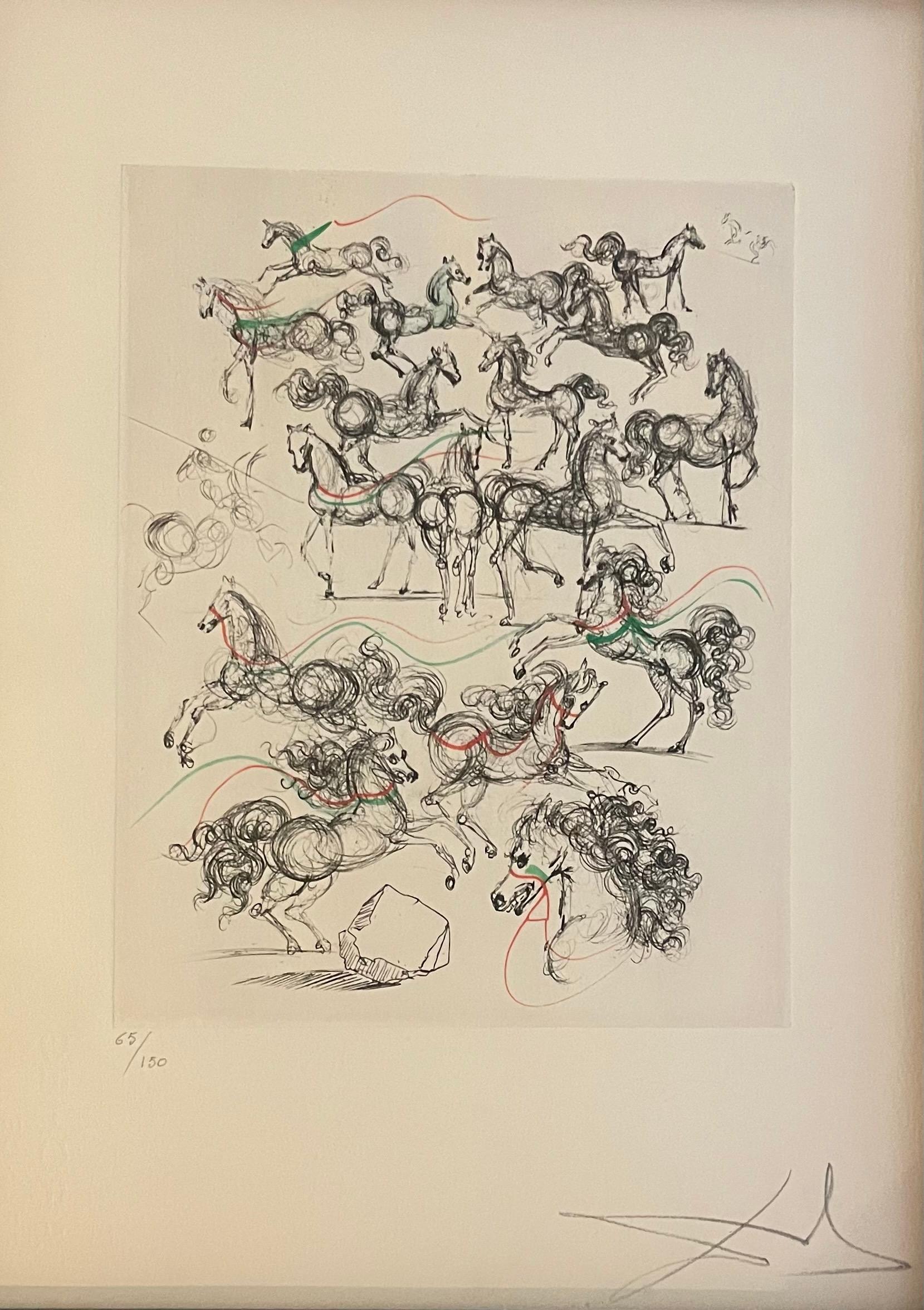 Salvador Dalí­ - Hommage a Mercure For Sale at 1stDibs