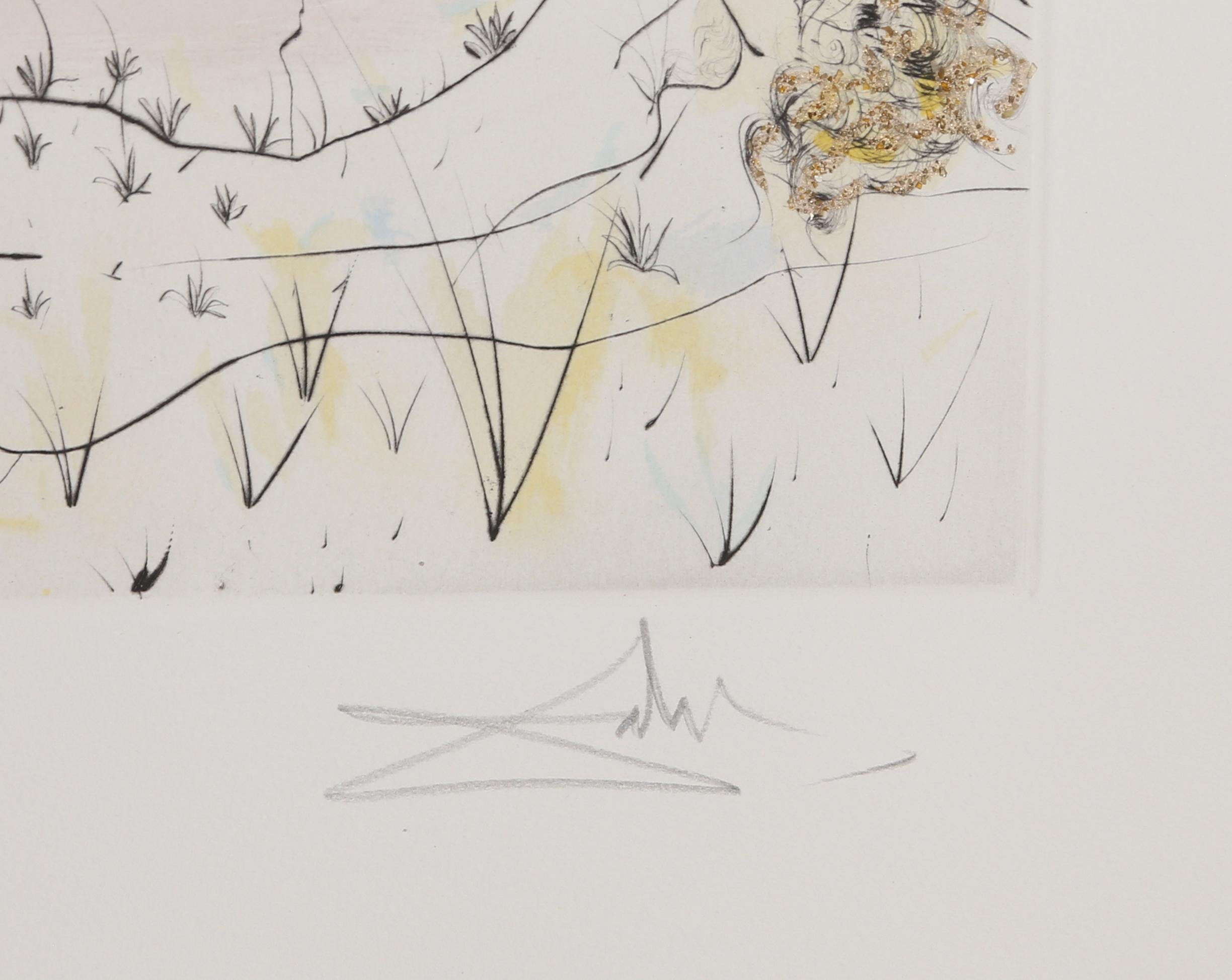 Salvador Dalí­ - My beloved is like a roe The Song of Songs of King ...