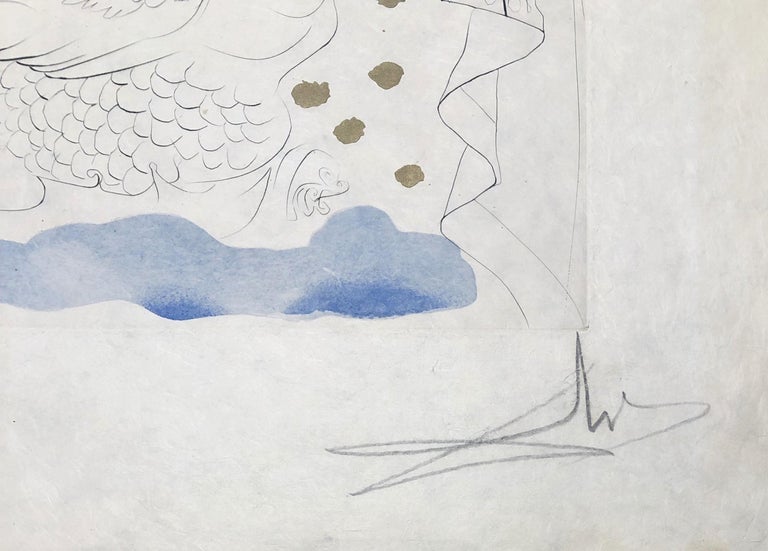 Salvador Dalí­ - Naked at the Bath - Original Etching Handsigned and ...