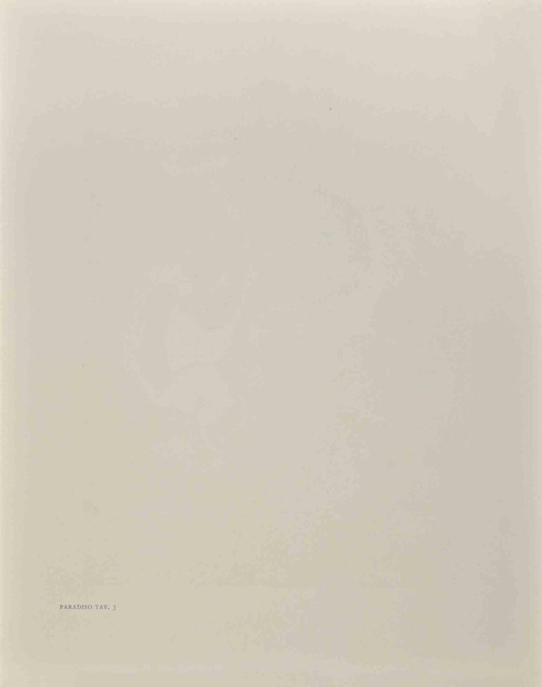 Piccarda Donati - Woodcut Print - 1963 For Sale at 1stDibs