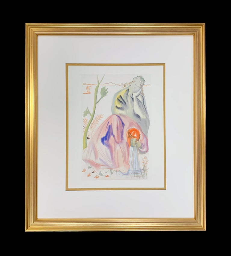 Salvador Dalí­ - Purgatory: Canto 22 from The Divine Comedy at 1stDibs