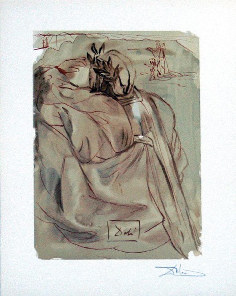 Salvador Dalí­ - Purgatory Canto 30: The Announcement of the Great ...