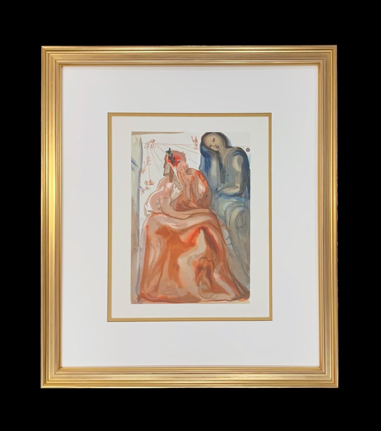 Salvador Dalí­ - Purgatory: Canto 32 from The Divine Comedy For Sale at ...