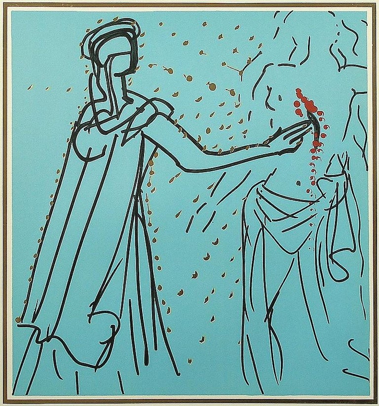 Salvador Dalí­ - Saint Thomas, from the Twelve Apostles suite (signed ...