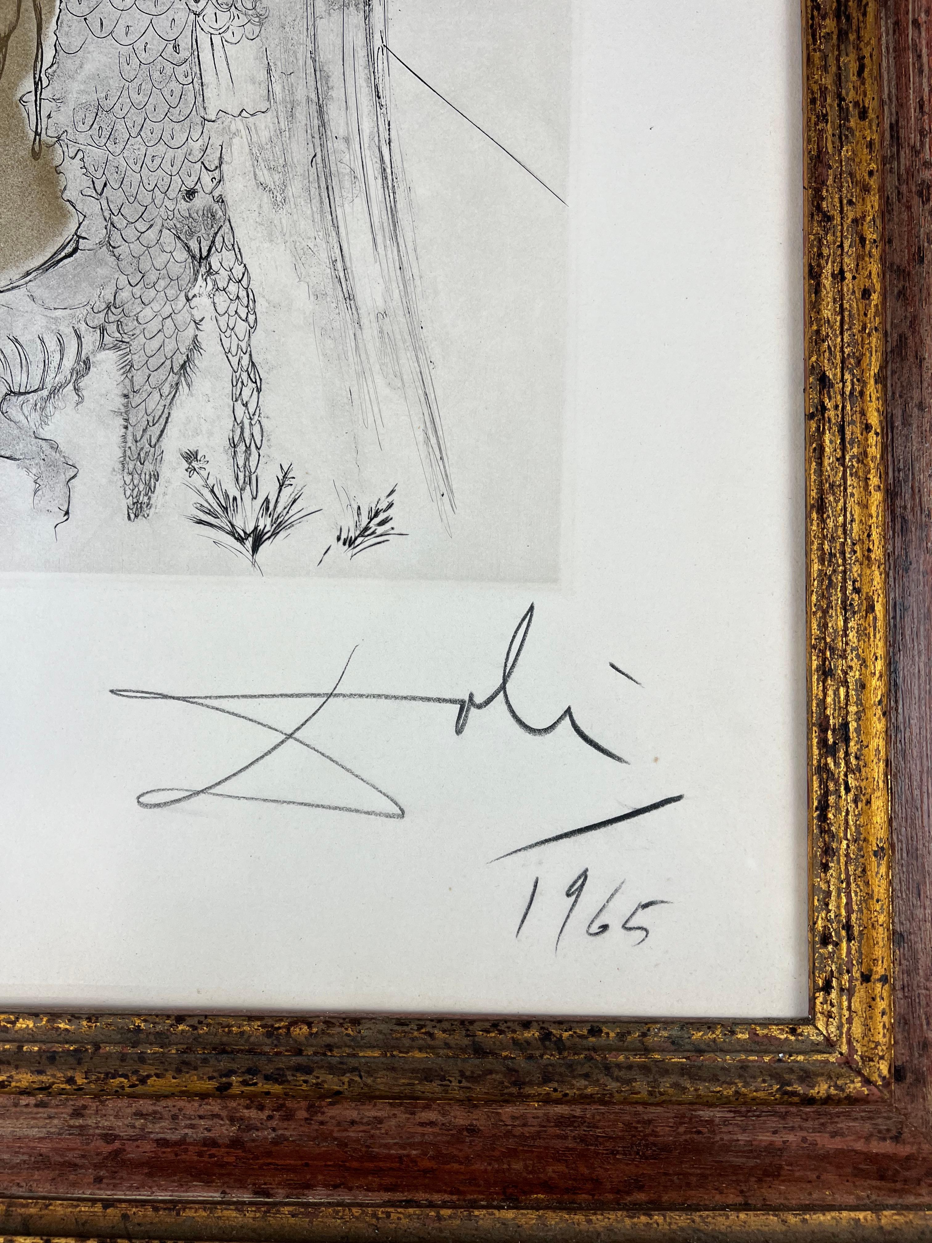 Salvador Dalí­ - Salvador Dalí ( 1904 - 1989 ) - Atenea - heliograbado ...