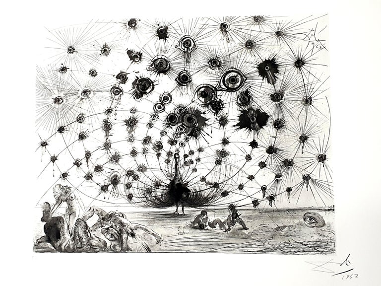 Salvador Dalí­ - Salvador Dali - Argus - Eau-forte originale En vente ...