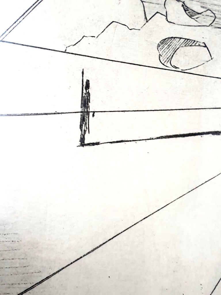 Salvador Dalí­ - Salvador Dali - Athena - Original Etching at 1stDibs