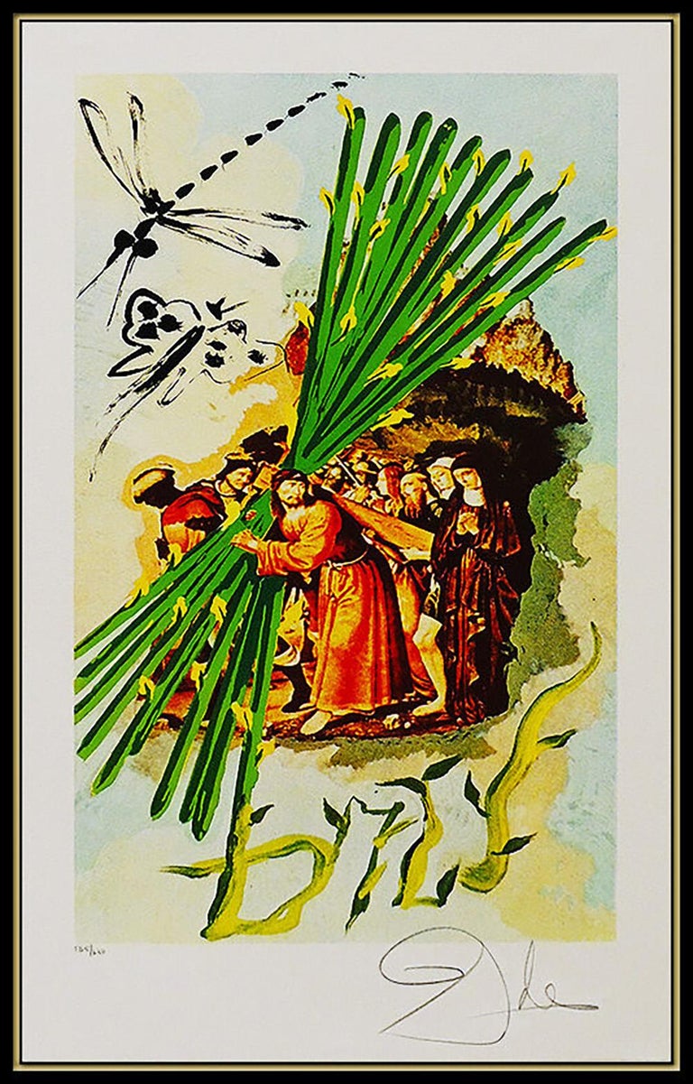 Salvador Dalí­ - Salvador Dali Color Lithograph Hand Signed Original ...