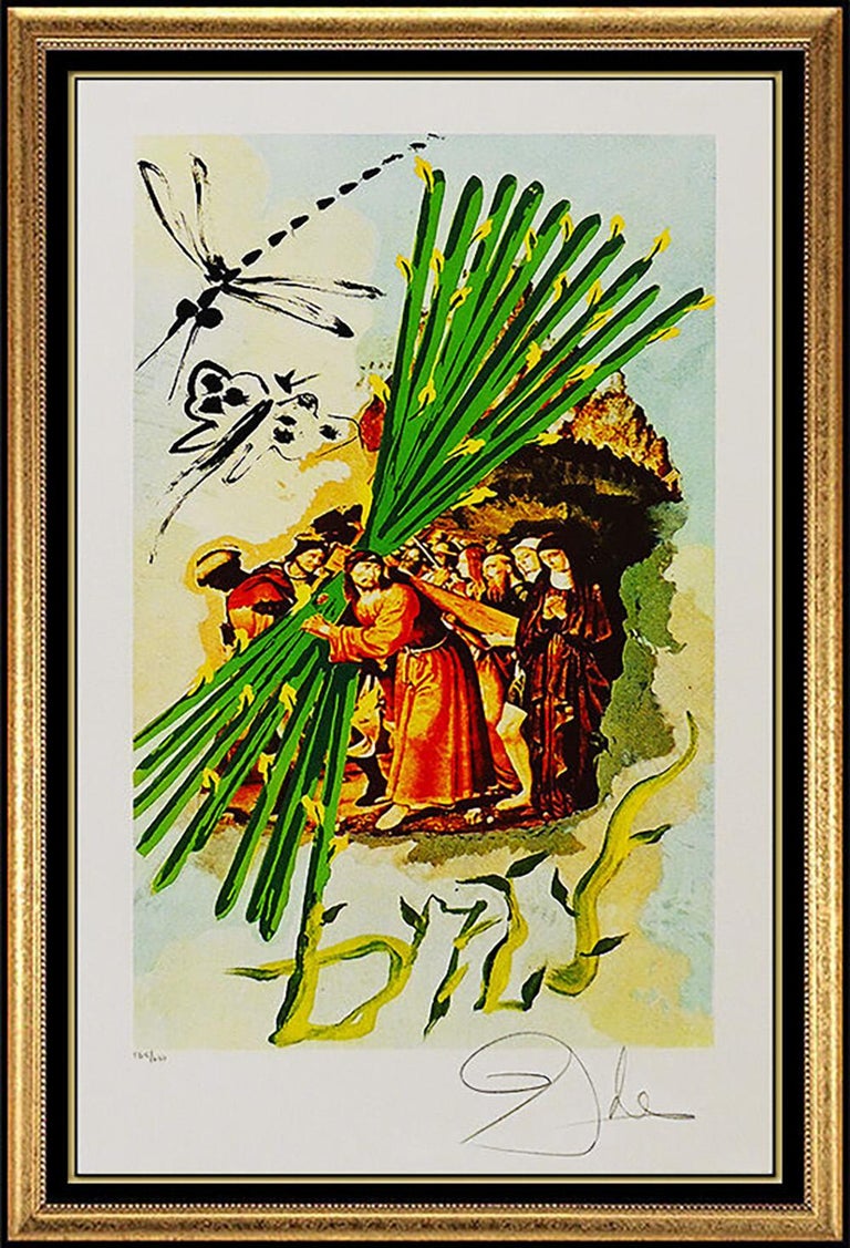 Salvador Dalí­ - Salvador Dali Color Lithograph Hand Signed Original ...