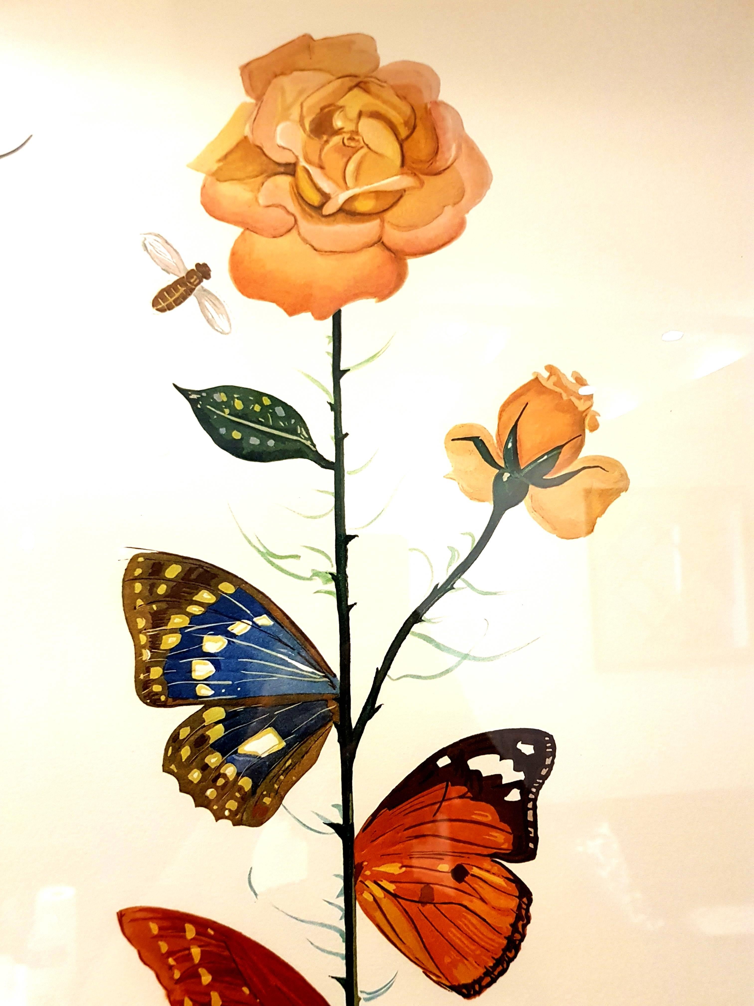 Salvador Dalí­ - Salvador Dali - Flordali I - Lithograph at 1stDibs ...
