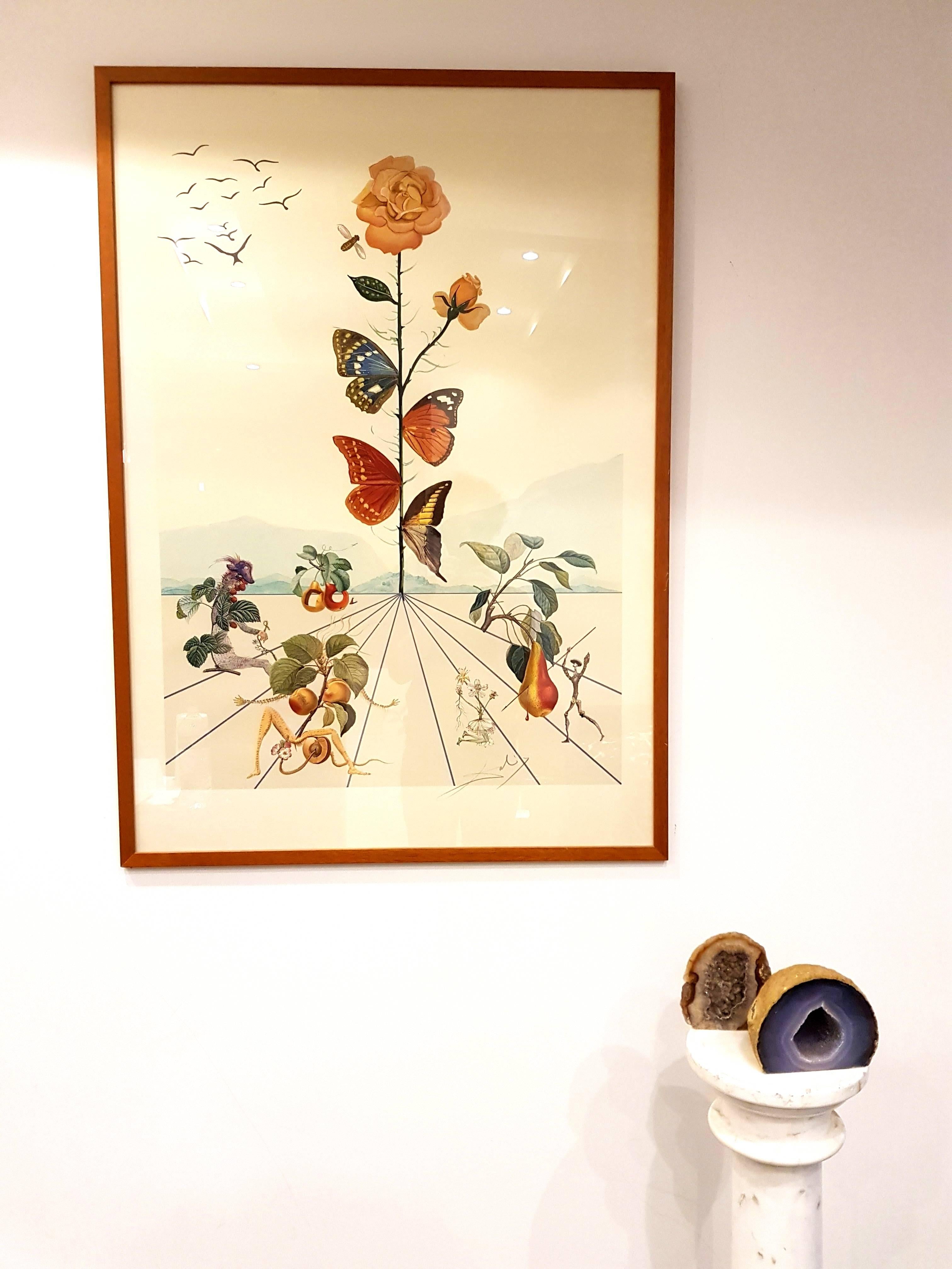 Salvador Dalí­ - Salvador Dali - Flordali I - Lithograph at 1stDibs ...
