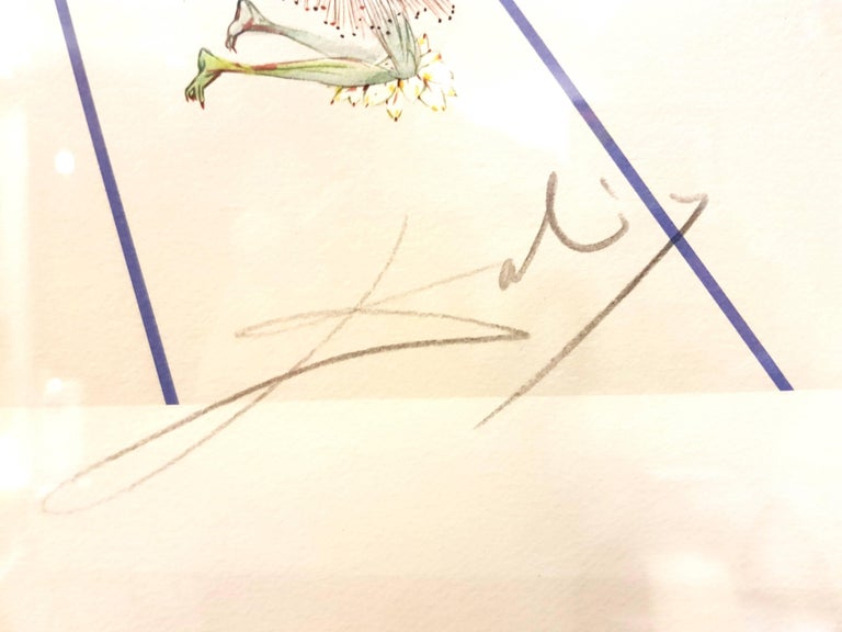 Salvador Dalí­ - Salvador Dali - Flordali I - Lithograph at 1stDibs