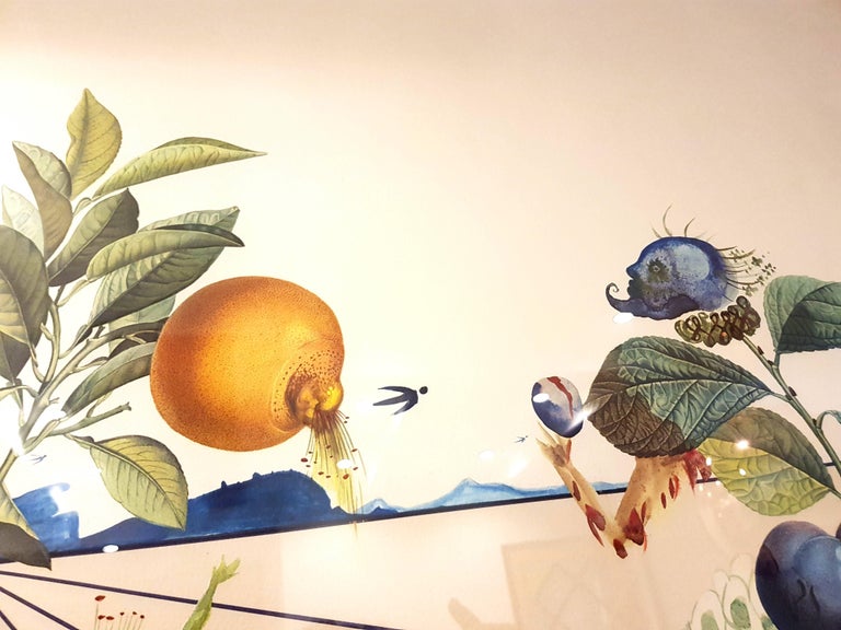 Salvador Dalí­ - Salvador Dali - Flordali I - Lithograph at 1stDibs