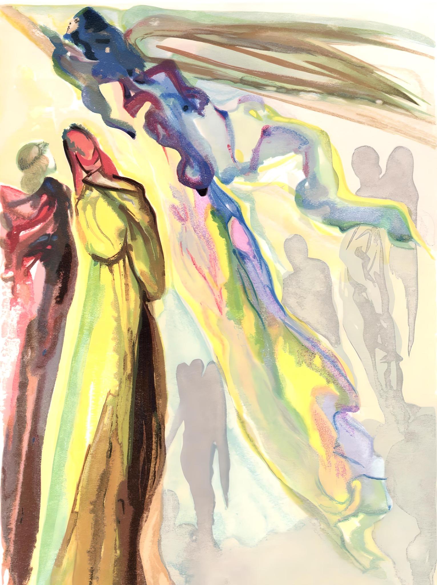 Salvador Dalí, Ghost of the Ancestor, Paradise: Canto 16 (Field 189-200 ...