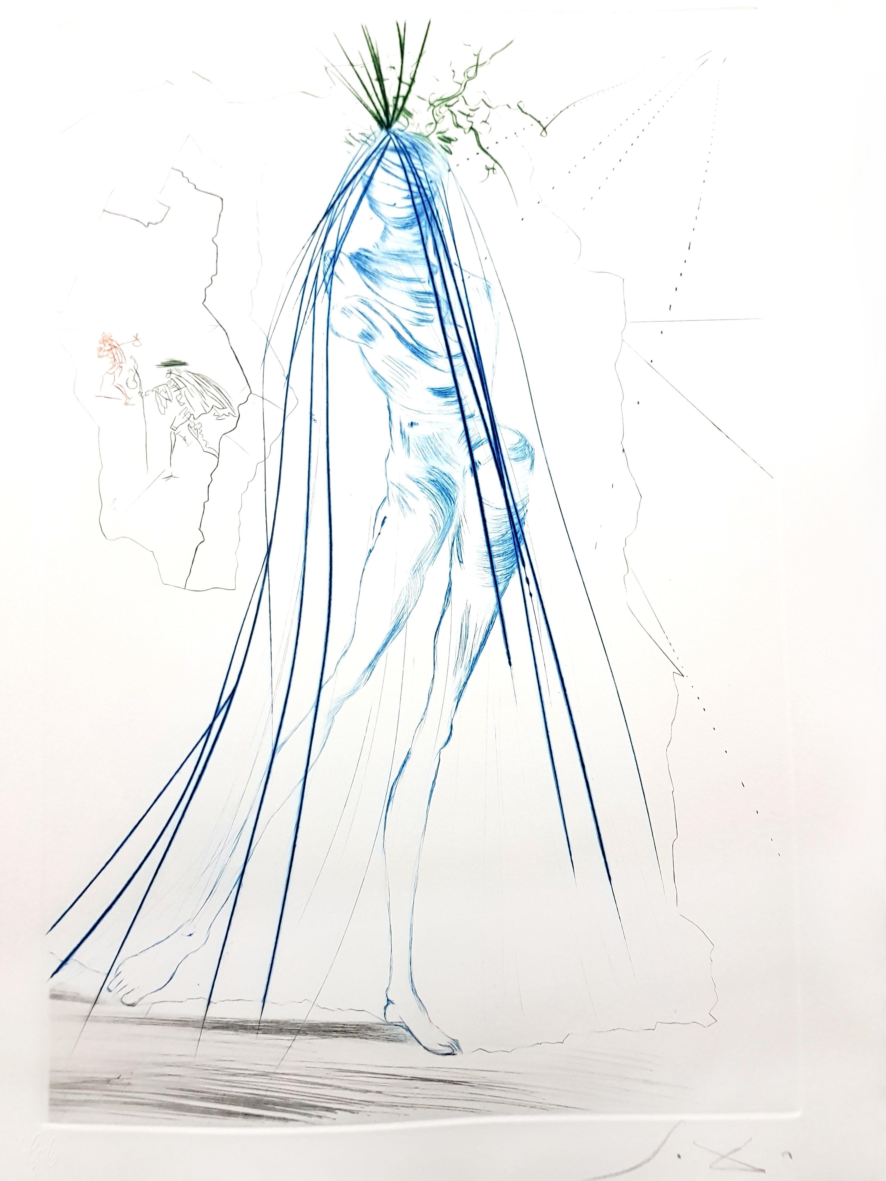 Salvador Dalí­ - Salvador Dali - Iseult of the White Hands - Original ...