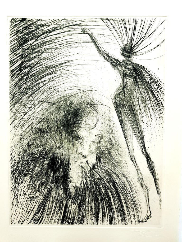 Salvador Dalí­ - Salvador Dali - Old Faust - Original Etching For Sale ...
