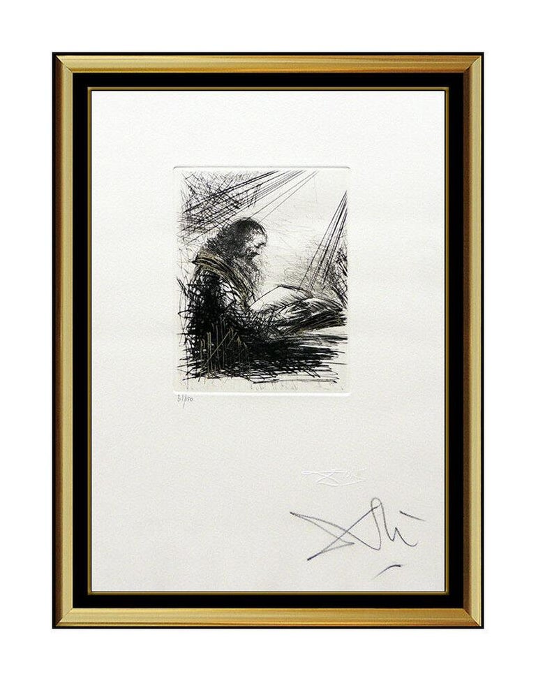 Salvador Dalí­ - Salvador Dali Original Color Etching HAND SIGNED Faust ...