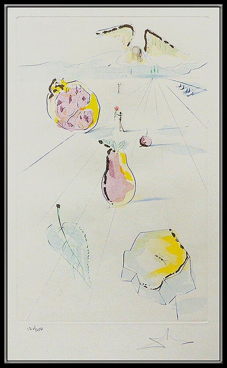 Salvador Dalí­ - Salvador Dali Original Color Etching Hand Signed ...