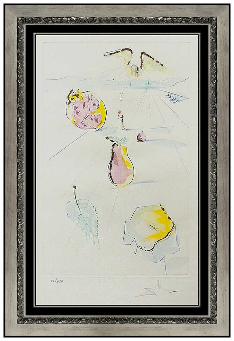 Salvador Dalí­ - Salvador Dali Original Color Etching Hand Signed ...