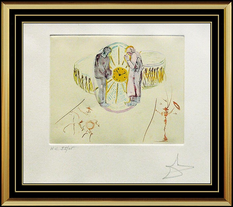 Salvador Dalí­ - Salvador Dali Original Color Etching Hand Signed ...