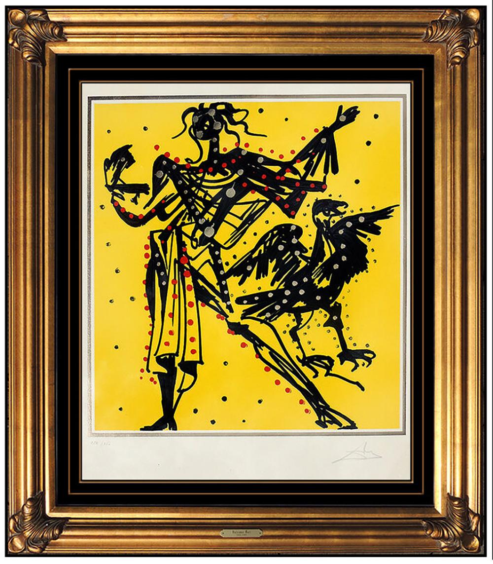 Salvador Dalí­ - Salvador Dali Original Color Lithograph Hand Signed ...