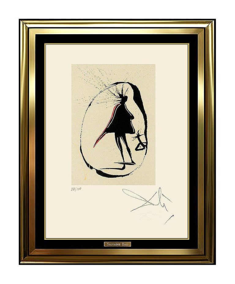 Salvador Dalí­ - Salvador Dali Original Faust Etching Mephisto ...