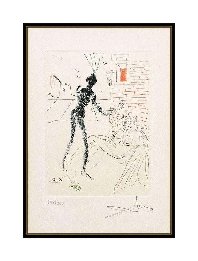 Salvador Dalí­ - Salvador Dali Rare Shakespeare Hand Signed Color ...