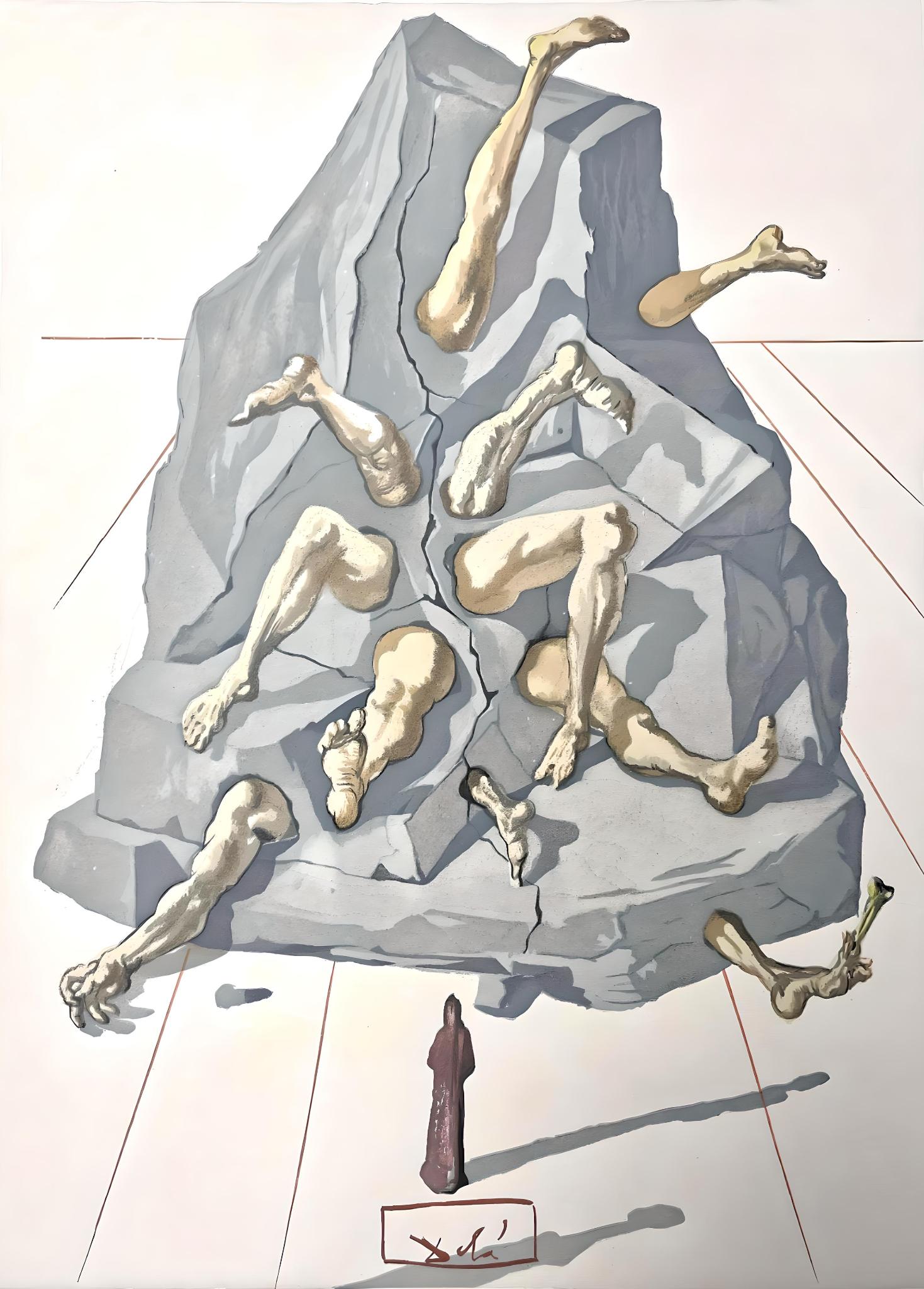 Salvador Dalí (signed), The Avaricious (M/L.1039-1138; F.189-200) For ...