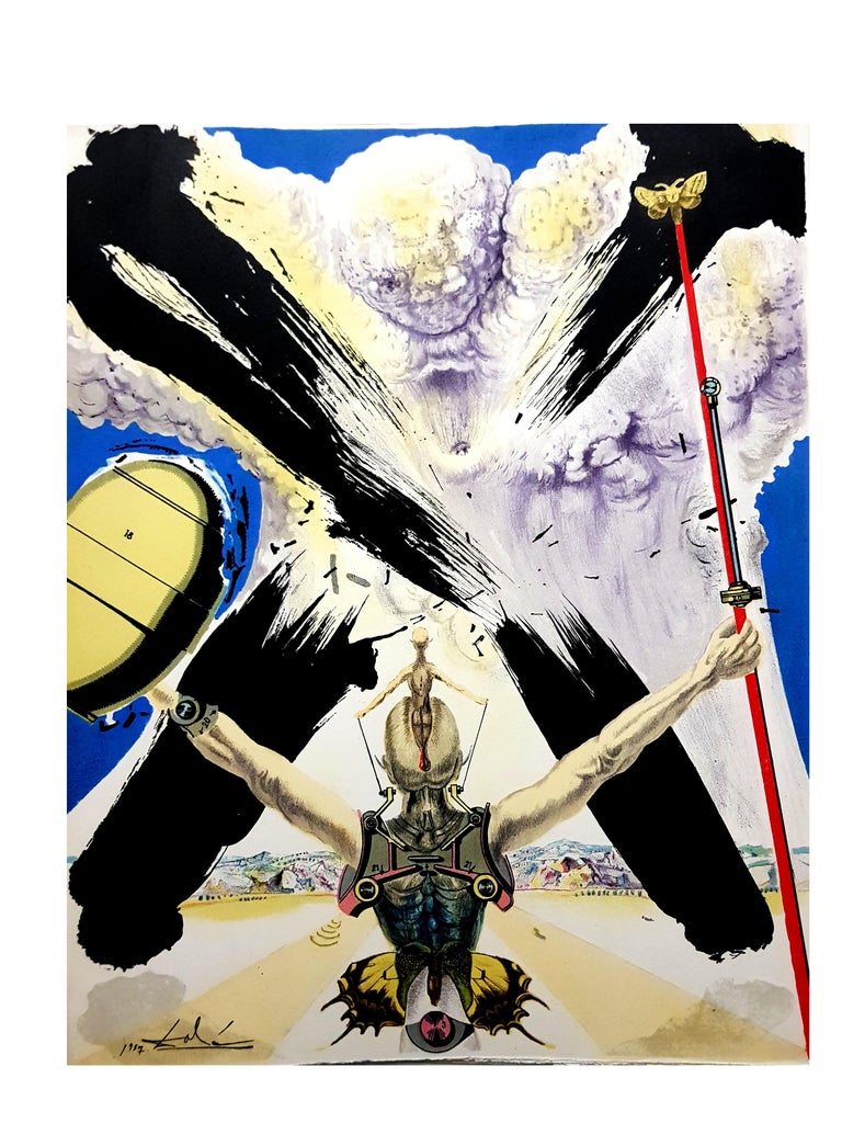 Salvador Dalí­ - Salvador Dali - The Atomic Era - Original Lithograph ...