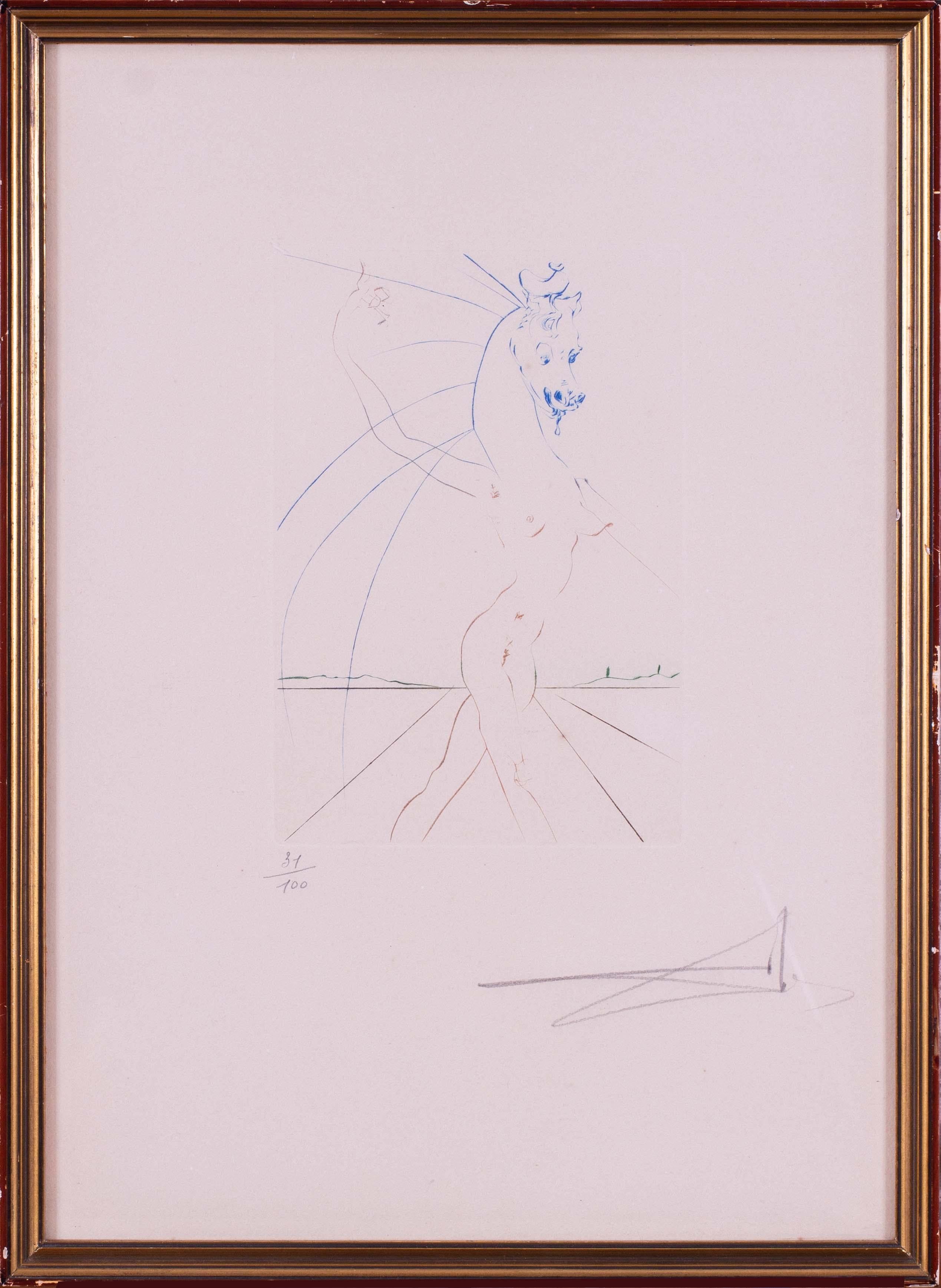 Salvador Dalí­ - Signed and numbered Salvador Dali etching, 1971 ...