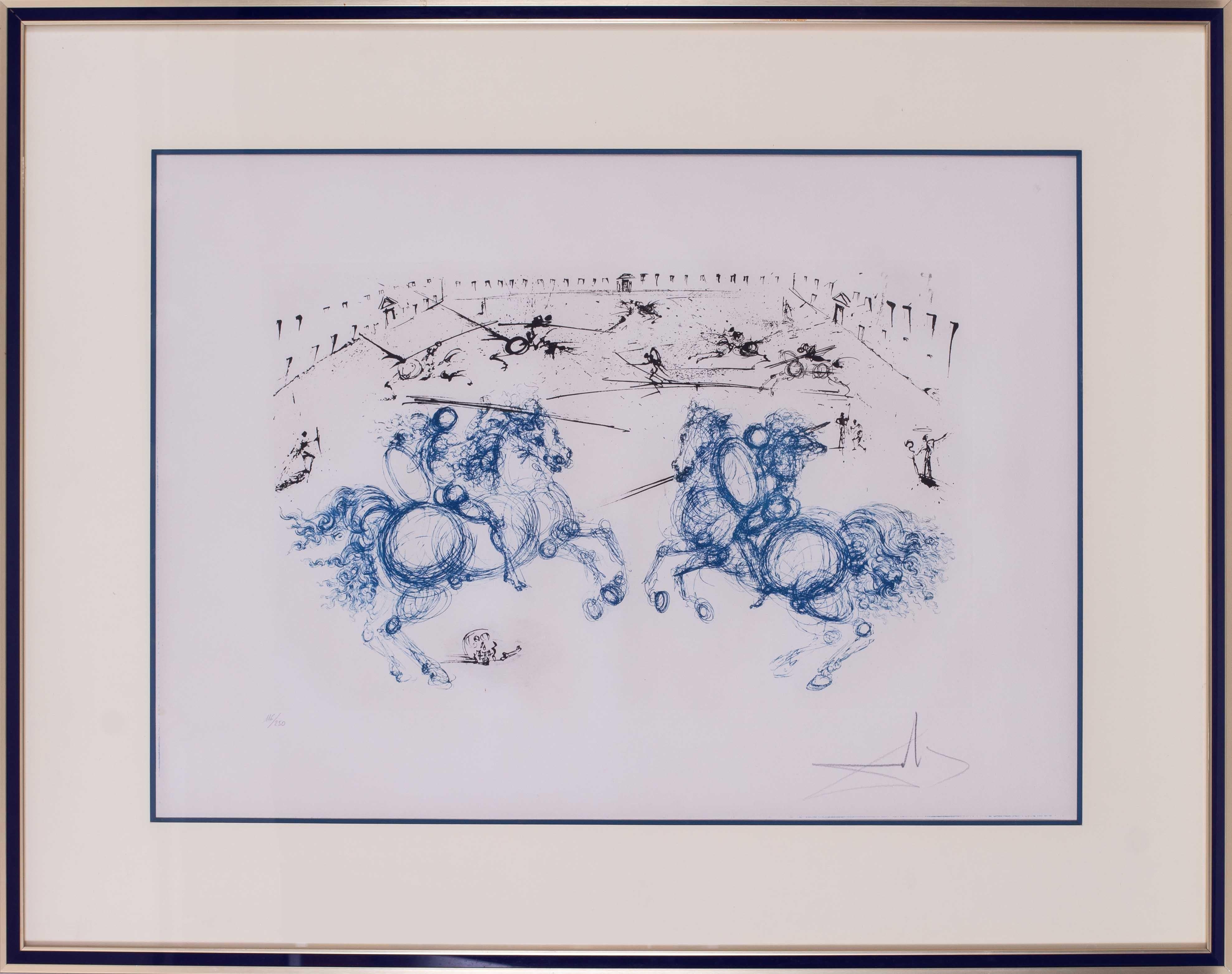 Salvador Dalí­ - Signed and numbered Salvador Dali etching, 1971 ...