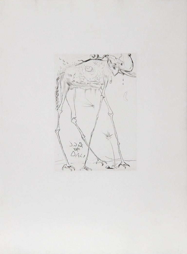 Salvador Dalí­ - Space Elephant at 1stDibs