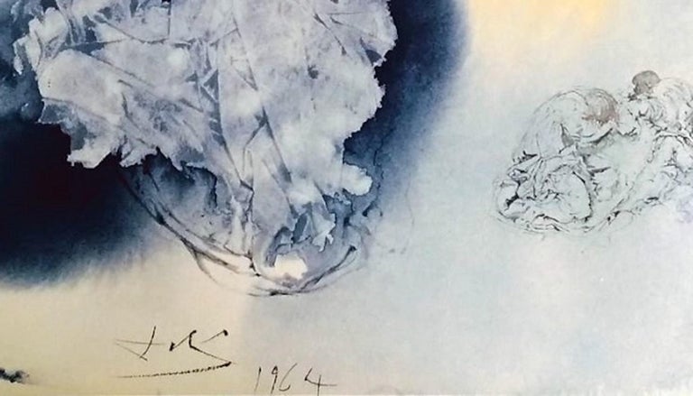 Salvador Dalí­ - Spiritus promptus est, caro vero infirma - Lithograph ...