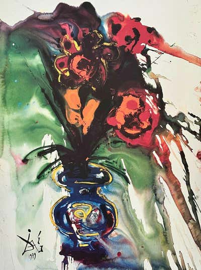 Salvador Dalí Salvador Dali Raspberry Original Hand Signed