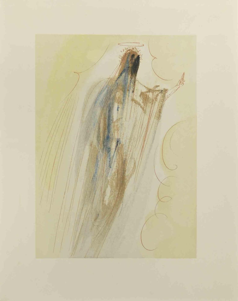 The Creation Of The Angels - The Divine Comedy - Woodcut - 1963 For ...