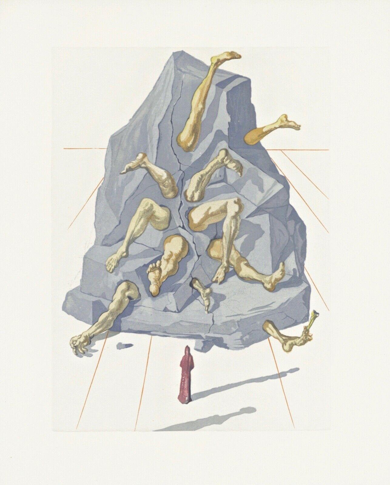 Salvador Dalí­ - The Divine Comedy (Hell Canto #21), Salvador Dali For ...