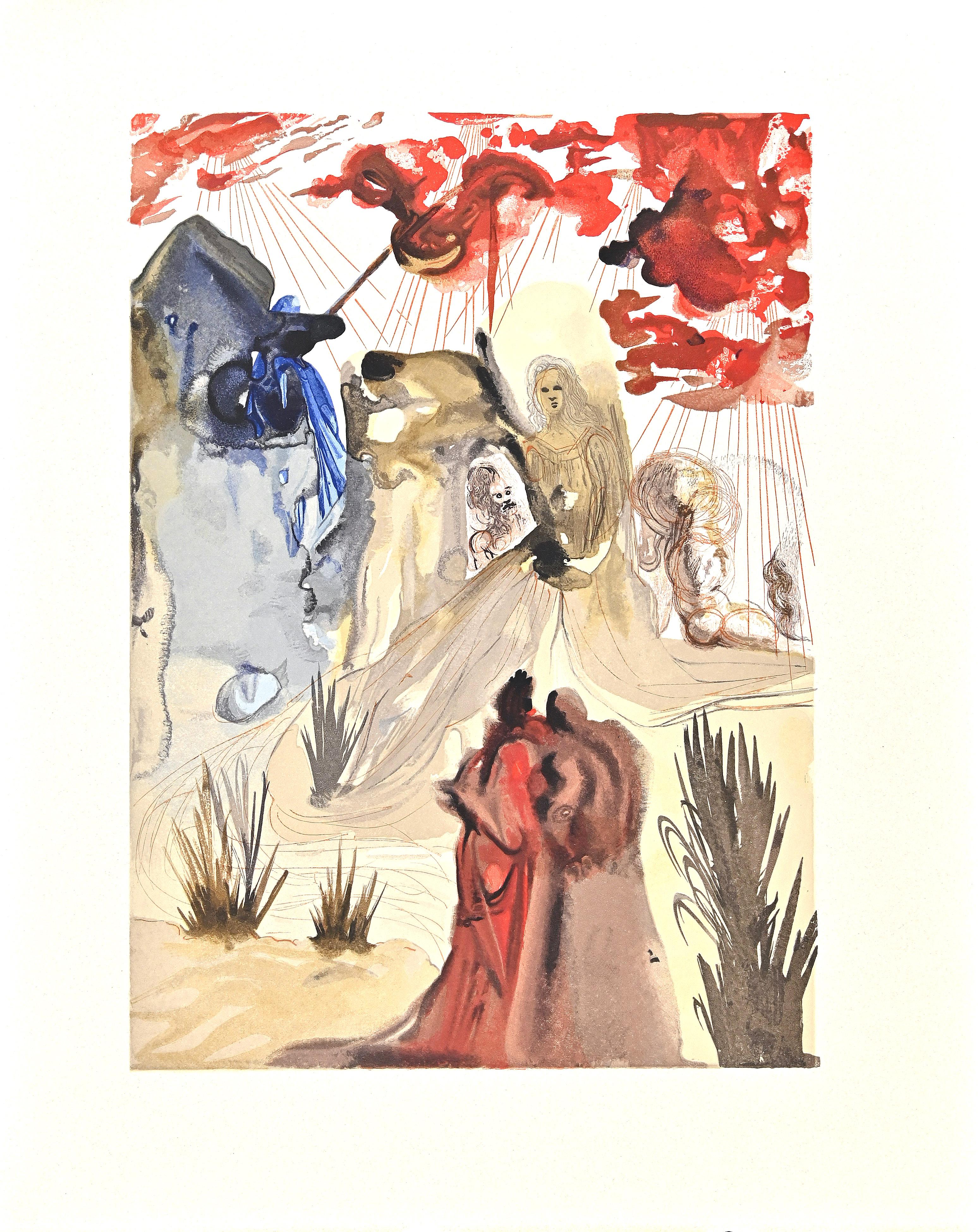 Salvador Dalí­ - The Blasphemers - Original Woodcut Print by Salvador ...