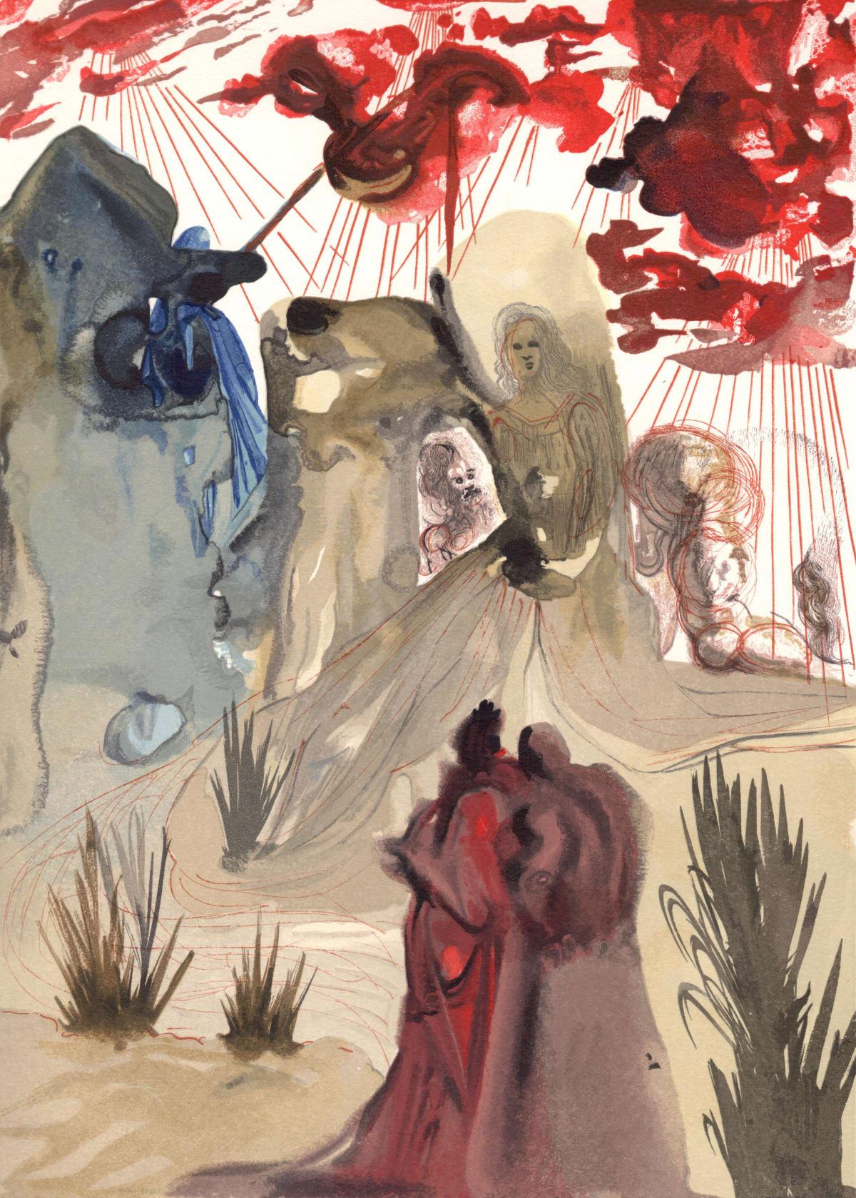 The Divine Forest (Purgatory: Canto: 28), Salvador Dali For Sale at 1stDibs